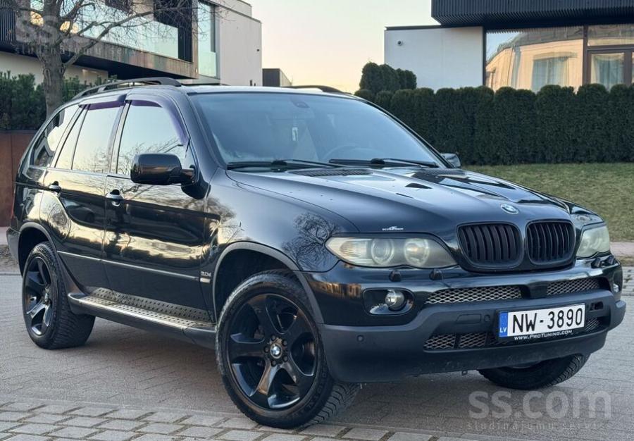 Melns BMW X5 2004 Rīga, ar dzinēja tilpumu 3.00 L un nobraukumu 0 tūkst. km par 4790 €, foto 12 vietnē AUTOMOTO.COM.LV