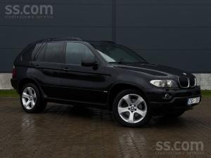 Black BMW X5 2004 in Riga, with an engine capacity of 3.00 L and mileage of 324 thousand km for 6450 €, photo 3 on AUTOMOTO.COM.LV