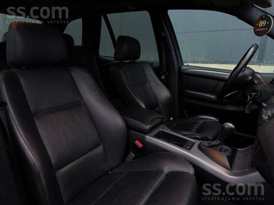 Black BMW X5 2004 in Riga, with an engine capacity of 3.00 L and mileage of 324 thousand km for 6450 €, photo 11 on AUTOMOTO.COM.LV