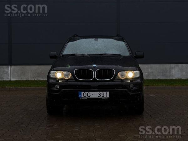 Melns BMW X5 2004 Rīga, ar dzinēja tilpumu 3.00 L un nobraukumu 324 tūkst. km par 6450 €, foto 2 vietnē AUTOMOTO.COM.LV