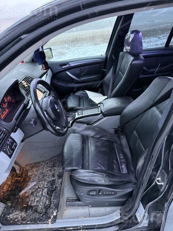 Черный БМВ Х5 2004 в Екабпилс, объемом двигателя 3.00 л и пробегом 371 тыс. км за 3500 €, фото 3 на AUTOMOTO.COM.LV