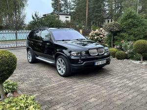 Melns BMW X5 2004 Rīga, ar dzinēja tilpumu 4.80 L un nobraukumu 228 tūkst. km par 12400 €, foto  vietnē AUTOMOTO.COM.LV