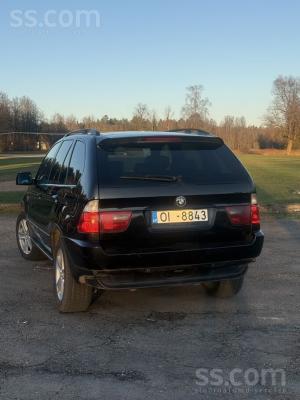 Melns BMW X5 2004 Ogre, ar dzinēja tilpumu 3.00 L un nobraukumu 321 tūkst. km par 4400 €, foto 2 vietnē AUTOMOTO.COM.LV