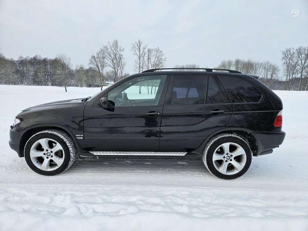 Melns BMW X5 2004 Viļņa, ar dzinēja tilpumu 2.99 L un nobraukumu 252 tūkst. km par 6200 €, foto 3 vietnē AUTOMOTO.COM.LV