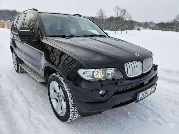 Melns BMW X5 2004 Viļņa, ar dzinēja tilpumu 2.99 L un nobraukumu 252 tūkst. km par 6200 €, foto 4 vietnē AUTOMOTO.COM.LV