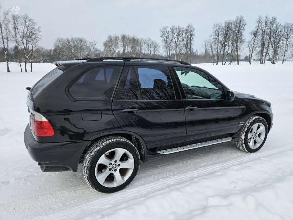 Melns BMW X5 2004 Viļņa, ar dzinēja tilpumu 2.99 L un nobraukumu 252 tūkst. km par 6200 €, foto 6 vietnē AUTOMOTO.COM.LV