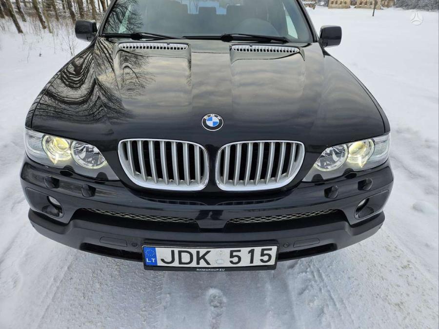 Melns BMW X5 2004 Viļņa, ar dzinēja tilpumu 2.99 L un nobraukumu 252 tūkst. km par 6200 €, foto 8 vietnē AUTOMOTO.COM.LV