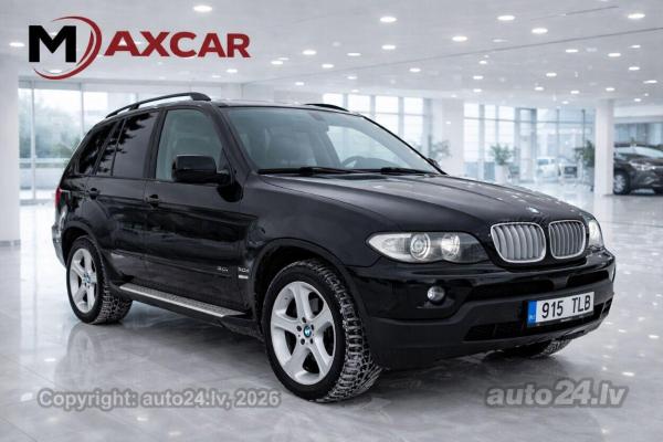 Black BMW X5 2004 in Tallinn, with an engine capacity of 3.00 L and mileage of 419 thousand km for 4999 €, photo 1 on AUTOMOTO.COM.LV