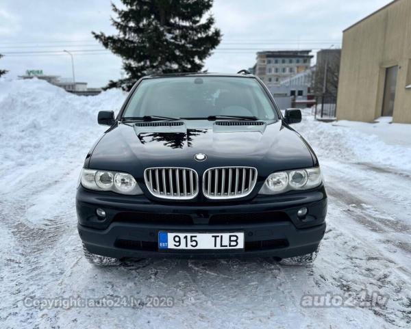 Black BMW X5 2004 in Tallinn, with an engine capacity of 3.00 L and mileage of 419 thousand km for 4999 €, photo 3 on AUTOMOTO.COM.LV