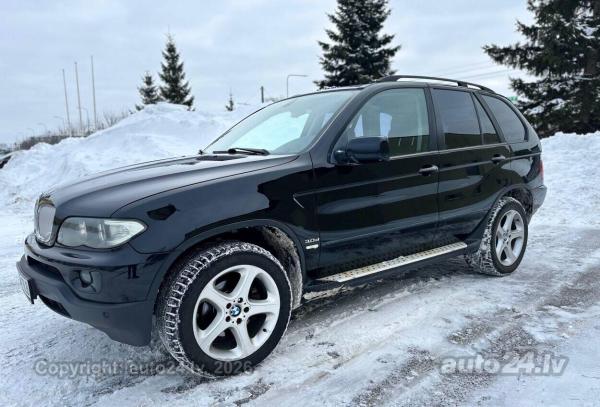 Black BMW X5 2004 in Tallinn, with an engine capacity of 3.00 L and mileage of 419 thousand km for 4999 €, photo 7 on AUTOMOTO.COM.LV