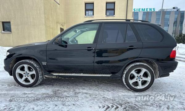 Black BMW X5 2004 in Tallinn, with an engine capacity of 3.00 L and mileage of 419 thousand km for 4999 €, photo 8 on AUTOMOTO.COM.LV