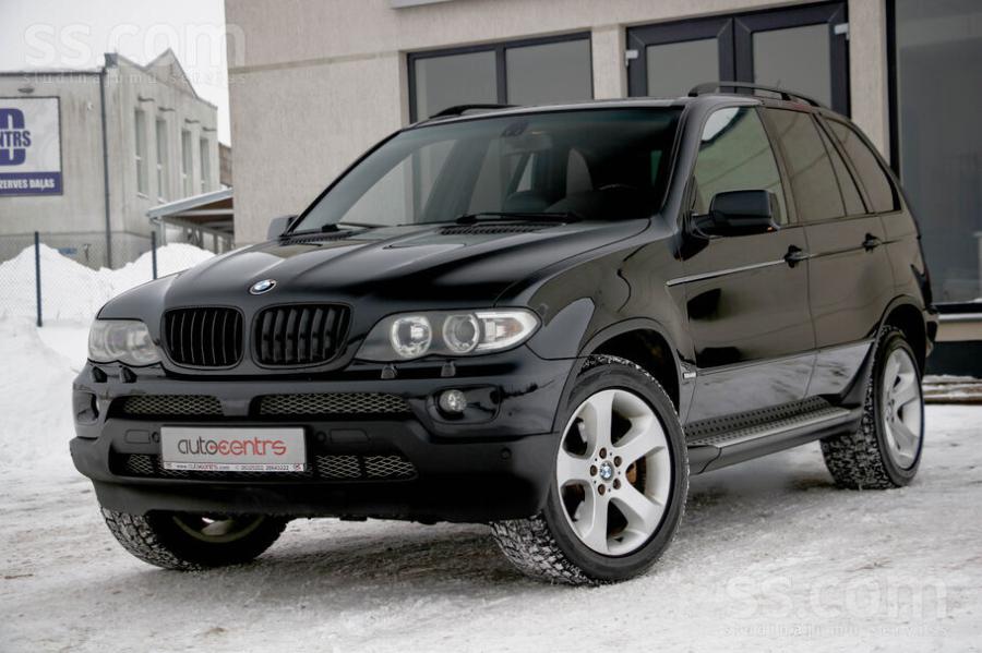 Melns BMW X5 2004 Tukums, ar dzinēja tilpumu 3.00 L un nobraukumu 399 tūkst. km par 5995 €, foto 1 vietnē AUTOMOTO.COM.LV
