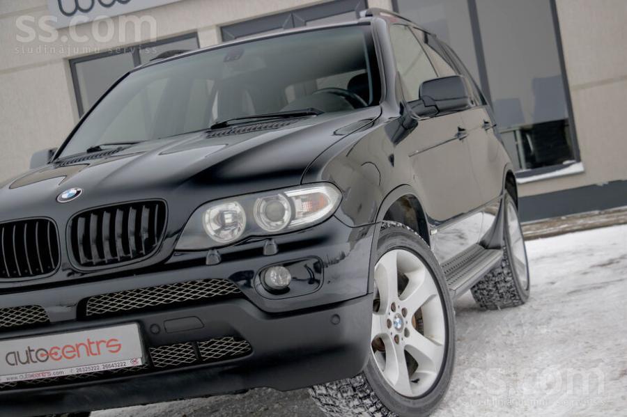 Melns BMW X5 2004 Tukums, ar dzinēja tilpumu 3.00 L un nobraukumu 399 tūkst. km par 5995 €, foto 7 vietnē AUTOMOTO.COM.LV