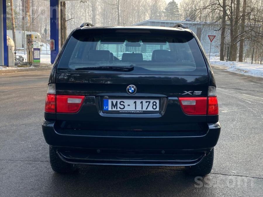 Melns BMW X5 2004 Rīga, ar dzinēja tilpumu 3.00 L un nobraukumu 0 tūkst. km par 5499 €, foto 4 vietnē AUTOMOTO.COM.LV