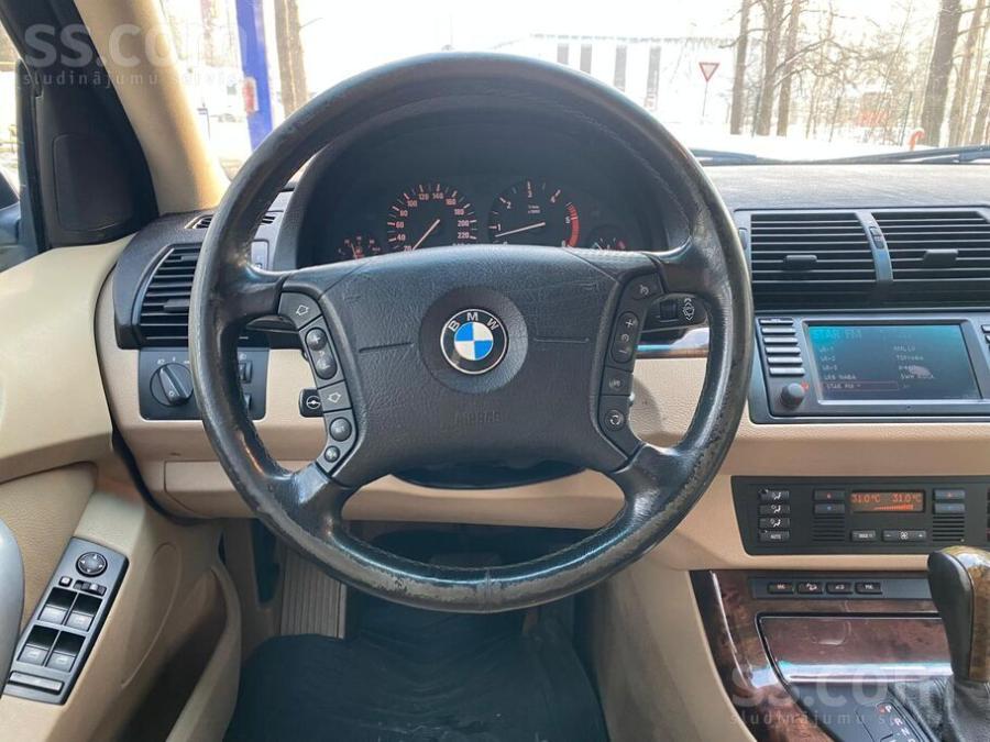 Melns BMW X5 2004 Rīga, ar dzinēja tilpumu 3.00 L un nobraukumu 0 tūkst. km par 5499 €, foto 12 vietnē AUTOMOTO.COM.LV
