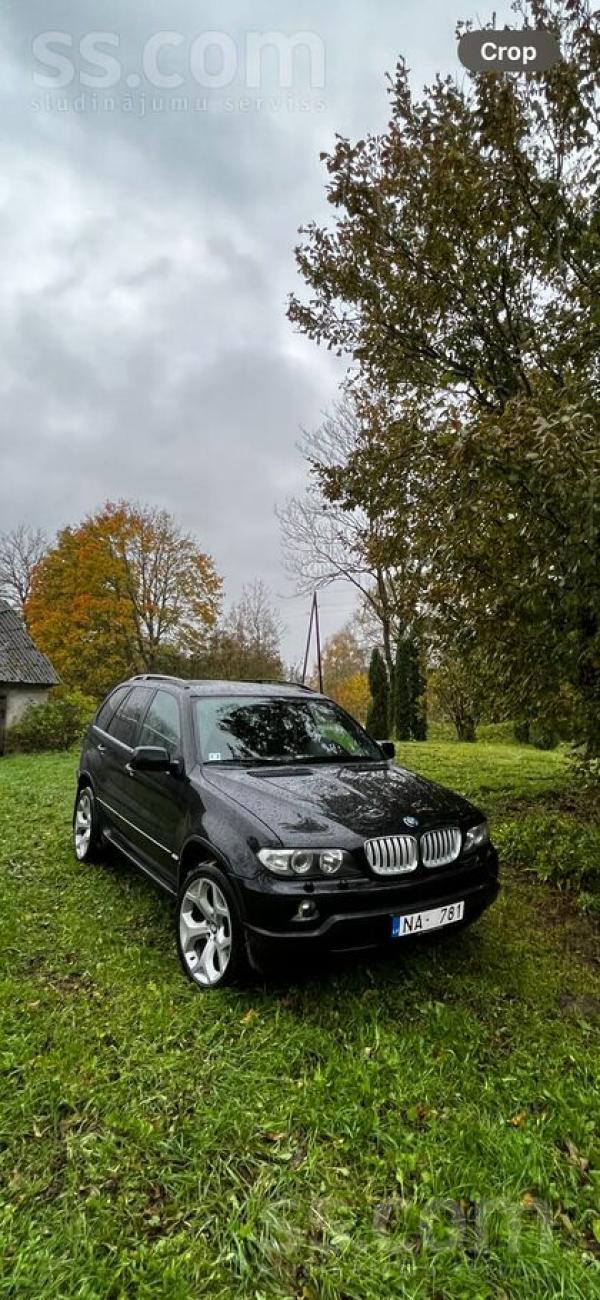 Melns BMW X5 2004 Rīga, ar dzinēja tilpumu 3.00 L un nobraukumu 340 tūkst. km par 6200 €, foto 1 vietnē AUTOMOTO.COM.LV