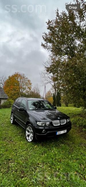 Melns BMW X5 2004 Rīga, ar dzinēja tilpumu 3.00 L un nobraukumu 340 tūkst. km par 6200 €, foto  vietnē AUTOMOTO.COM.LV