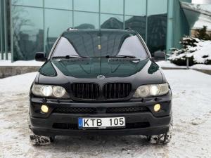 Black BMW X5 2004 in Vilnius, with an engine capacity of 2.99 L and mileage of 321 thousand km for 4950 €, photo 3 on AUTOMOTO.COM.LV