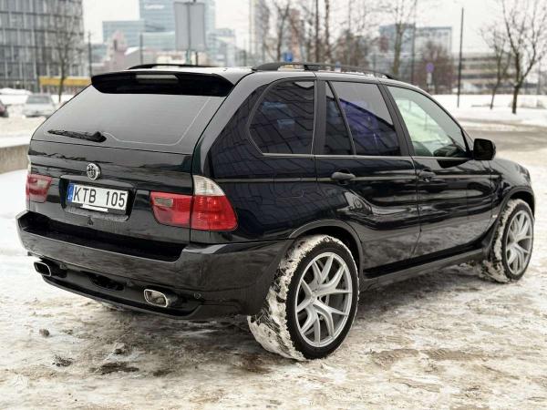 Melns BMW X5 2004 Viļņa, ar dzinēja tilpumu 2.99 L un nobraukumu 321 tūkst. km par 4950 €, foto 5 vietnē AUTOMOTO.COM.LV