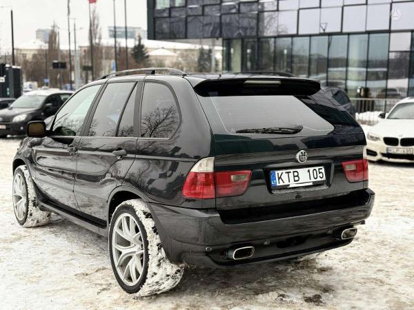 Melns BMW X5 2004 Viļņa, ar dzinēja tilpumu 2.99 L un nobraukumu 321 tūkst. km par 4950 €, foto 7 vietnē AUTOMOTO.COM.LV