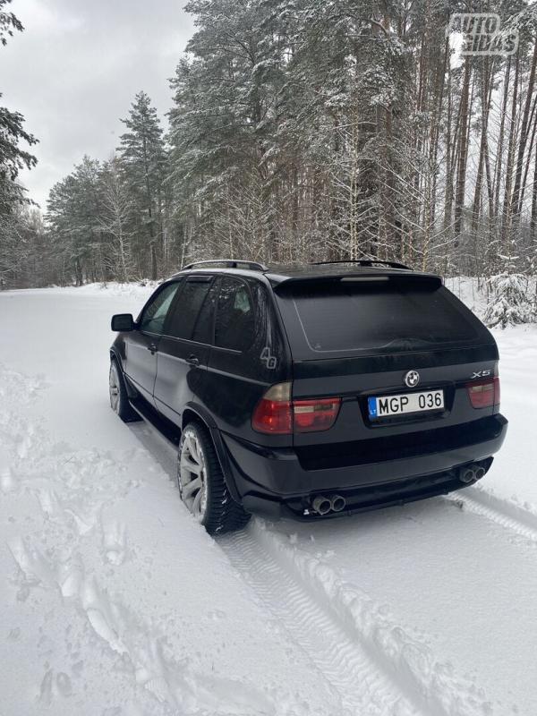Melns BMW X5 2004 Alīta, ar dzinēja tilpumu 3.00 L un nobraukumu 406 tūkst. km par 6000 €, foto 2 vietnē AUTOMOTO.COM.LV