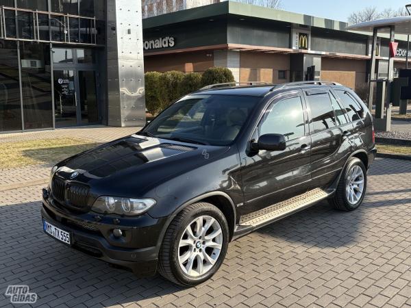 Melns BMW X5 2004 Kauņa, ar dzinēja tilpumu 3.00 L un nobraukumu 319 tūkst. km par 5500 €, foto 1 vietnē AUTOMOTO.COM.LV