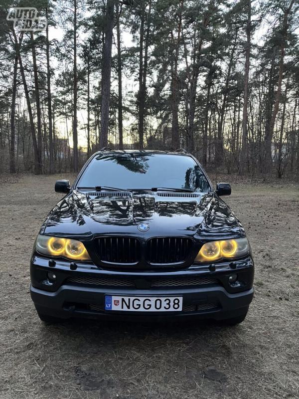 Melns BMW X5 2004 Viļņa, ar dzinēja tilpumu 3.00 L un nobraukumu 278 tūkst. km par 3790 €, foto 1 vietnē AUTOMOTO.COM.LV