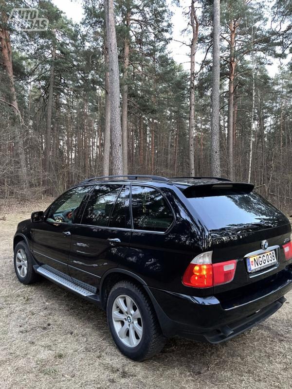 Melns BMW X5 2004 Viļņa, ar dzinēja tilpumu 3.00 L un nobraukumu 278 tūkst. km par 3790 €, foto 3 vietnē AUTOMOTO.COM.LV