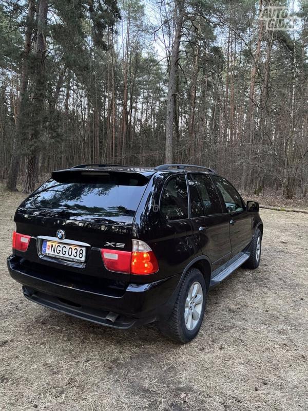 Melns BMW X5 2004 Viļņa, ar dzinēja tilpumu 3.00 L un nobraukumu 278 tūkst. km par 3790 €, foto 5 vietnē AUTOMOTO.COM.LV