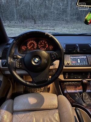 Black BMW X5 2004 in Vilnius, with an engine capacity of 3.00 L and mileage of 278 thousand km for 3790 €, photo 9 on AUTOMOTO.COM.LV