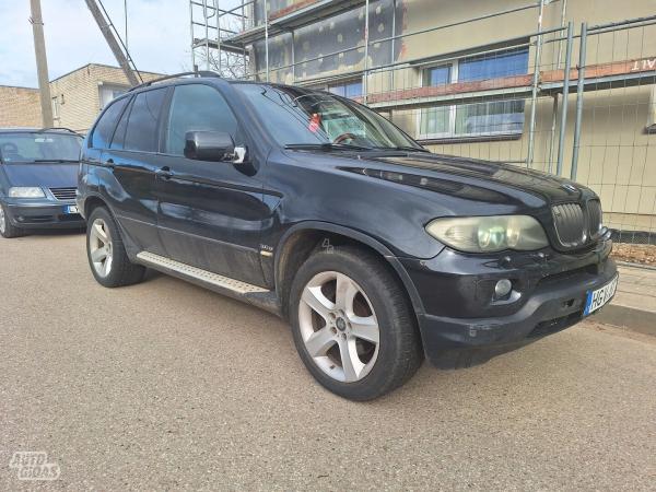Black BMW X5 2004 in Ignalina, with an engine capacity of 3.00 L and mileage of 420 thousand km for 2650 €, photo 2 on AUTOMOTO.COM.LV