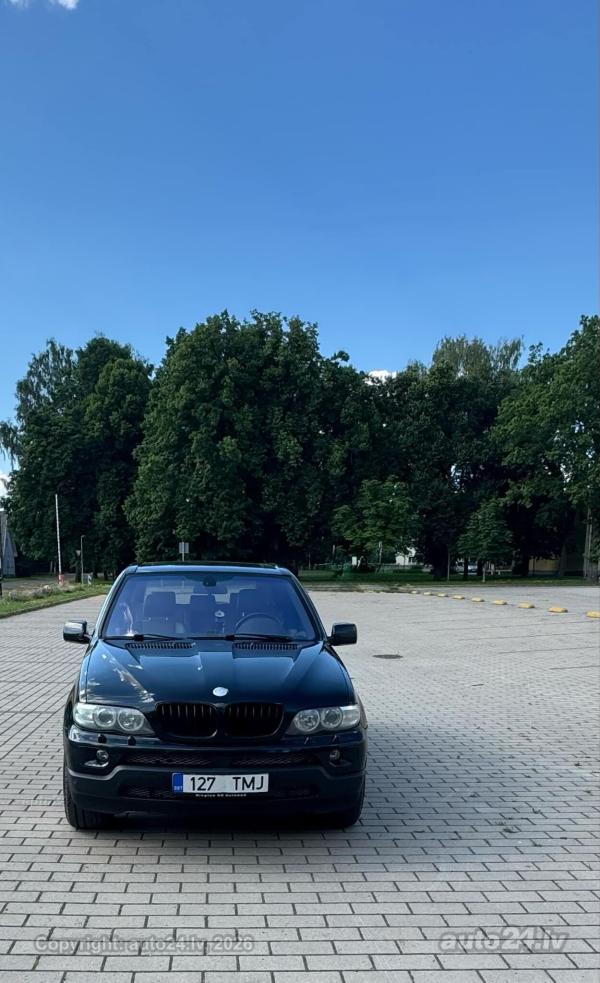 Black BMW X5 2004 in Tallinn, with an engine capacity of 3.00 L and mileage of 417 thousand km for 4600 €, photo 1 on AUTOMOTO.COM.LV