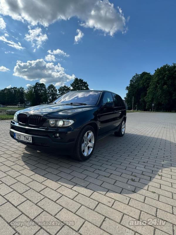 Black BMW X5 2004 in Tallinn, with an engine capacity of 3.00 L and mileage of 417 thousand km for 4600 €, photo 2 on AUTOMOTO.COM.LV