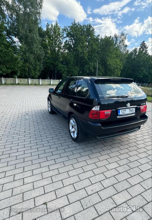 Black BMW X5 2004 in Tallinn, with an engine capacity of 3.00 L and mileage of 417 thousand km for 4600 €, photo 5 on AUTOMOTO.COM.LV