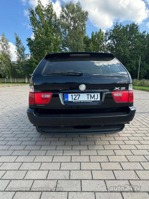 Black BMW X5 2004 in Tallinn, with an engine capacity of 3.00 L and mileage of 417 thousand km for 4600 €, photo 7 on AUTOMOTO.COM.LV