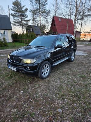 Black BMW X5 2004 in Narva, with an engine capacity of 3.00 L and mileage of 371 thousand km for 5500 €, photo  on AUTOMOTO.COM.LV