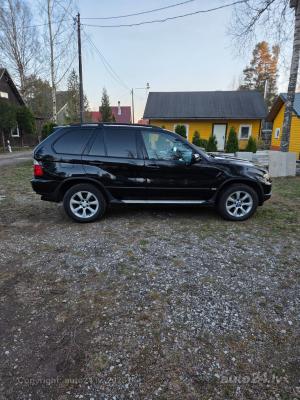 Black BMW X5 2004 in Narva, with an engine capacity of 3.00 L and mileage of 371 thousand km for 5500 €, photo 4 on AUTOMOTO.COM.LV