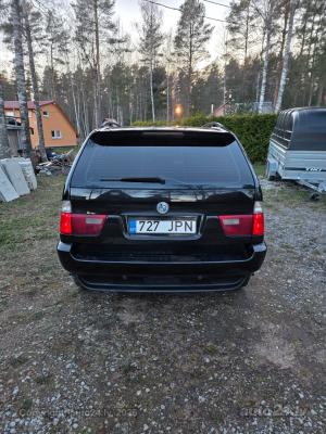 Black BMW X5 2004 in Narva, with an engine capacity of 3.00 L and mileage of 371 thousand km for 5500 €, photo 5 on AUTOMOTO.COM.LV