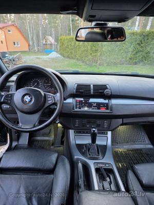 Black BMW X5 2004 in Narva, with an engine capacity of 3.00 L and mileage of 371 thousand km for 5500 €, photo 13 on AUTOMOTO.COM.LV