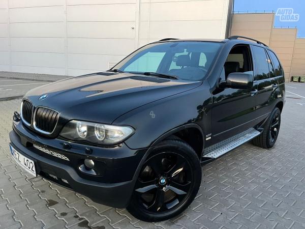 Black BMW X5 2004 in Kaunas, with an engine capacity of 3.00 L and mileage of 300 thousand km for 4200 €, photo 1 on AUTOMOTO.COM.LV