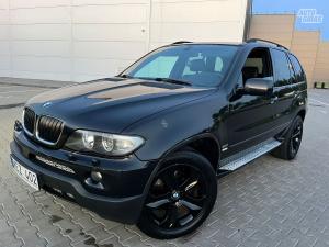 Melns BMW X5 2004 Kauņa, ar dzinēja tilpumu 3.00 L un nobraukumu 300 tūkst. km par 4200 €, foto  vietnē AUTOMOTO.COM.LV