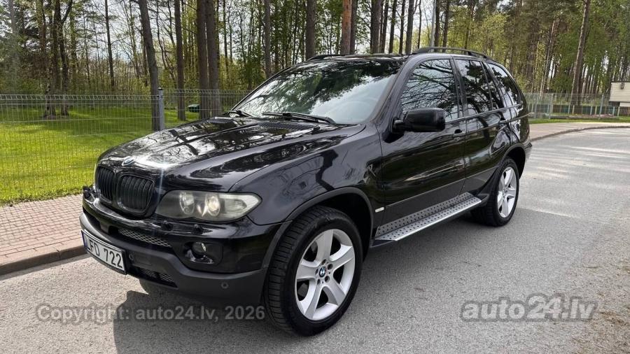 Black BMW X5 2004 in Tallinn, with an engine capacity of 3.00 L and mileage of 291 thousand km for 4500 €, photo 3 on AUTOMOTO.COM.LV