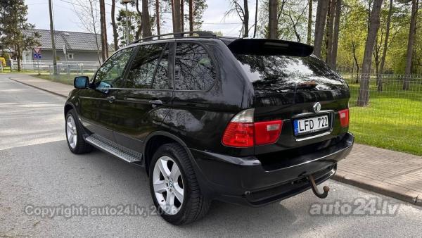 Black BMW X5 2004 in Tallinn, with an engine capacity of 3.00 L and mileage of 291 thousand km for 4500 €, photo 4 on AUTOMOTO.COM.LV