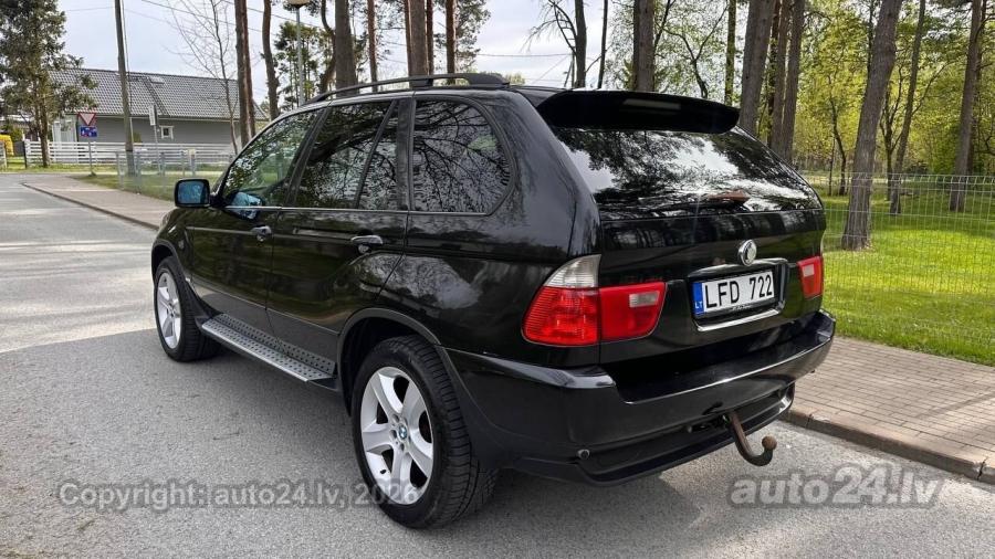 Black BMW X5 2004 in Tallinn, with an engine capacity of 3.00 L and mileage of 291 thousand km for 4500 €, photo 5 on AUTOMOTO.COM.LV