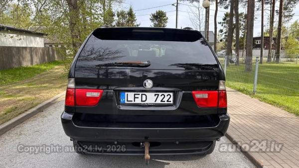 Black BMW X5 2004 in Tallinn, with an engine capacity of 3.00 L and mileage of 291 thousand km for 4500 €, photo 5 on AUTOMOTO.COM.LV