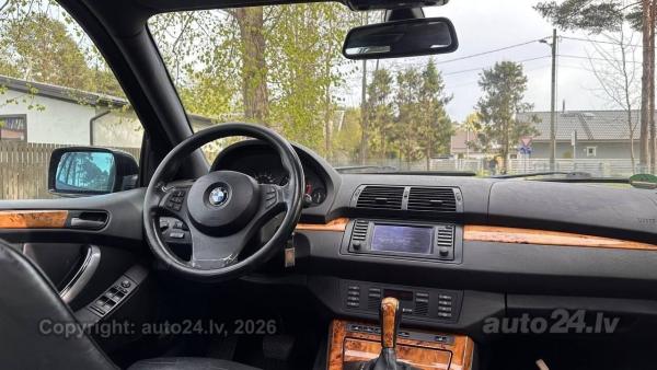 Black BMW X5 2004 in Tallinn, with an engine capacity of 3.00 L and mileage of 291 thousand km for 4500 €, photo 8 on AUTOMOTO.COM.LV