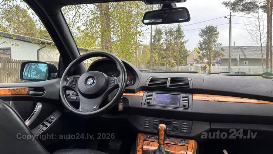 Black BMW X5 2004 in Tallinn, with an engine capacity of 3.00 L and mileage of 291 thousand km for 4500 €, photo 9 on AUTOMOTO.COM.LV