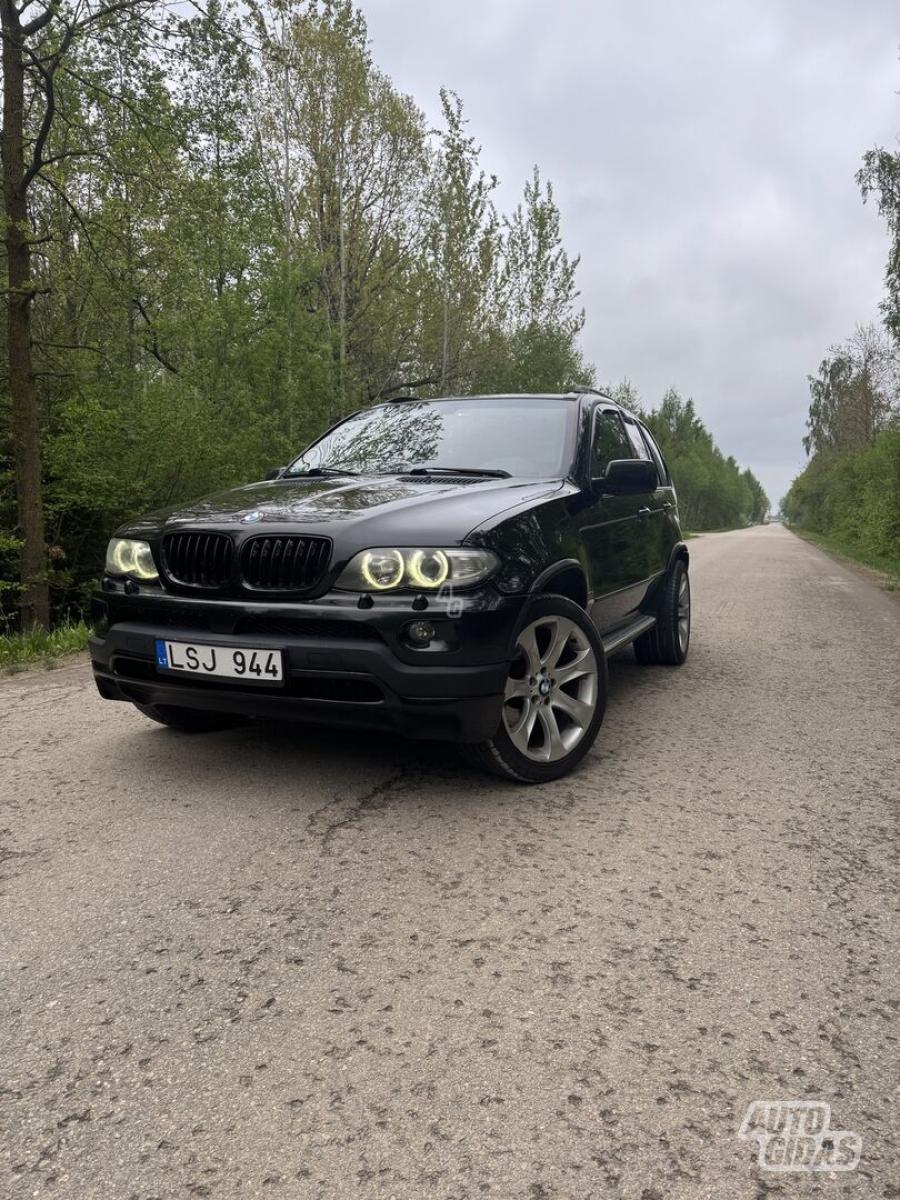 Black BMW X5 2004 in Joniskis, with an engine capacity of 3.00 L and mileage of 383 thousand km for 4500 €, photo 1 on AUTOMOTO.COM.LV