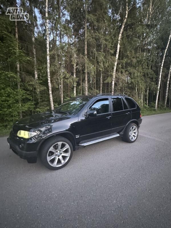 Black BMW X5 2004 in Joniskis, with an engine capacity of 3.00 L and mileage of 383 thousand km for 4500 €, photo 4 on AUTOMOTO.COM.LV