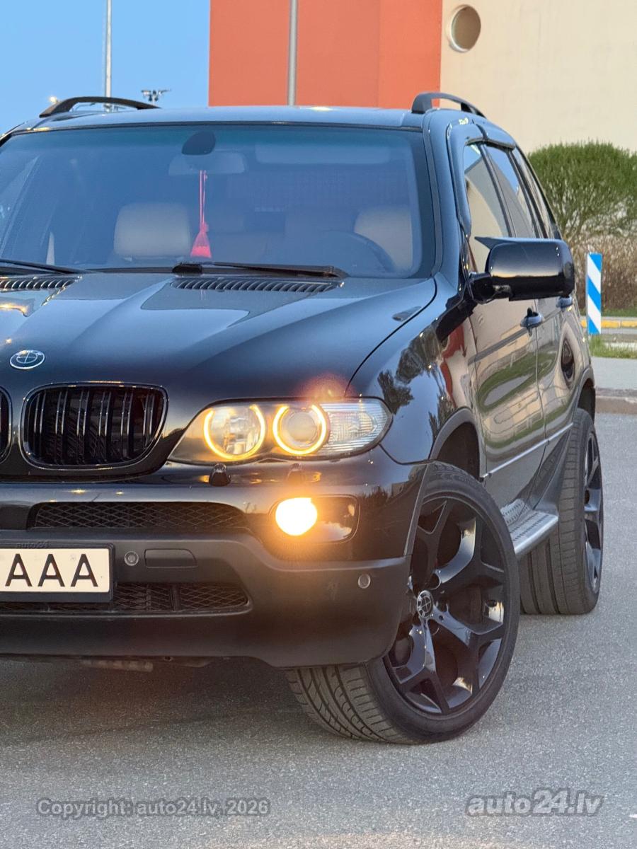 Melns BMW X5 2004 Tallina, ar dzinēja tilpumu 3.00 L un nobraukumu 328 tūkst. km par 5000 €, foto 1 vietnē AUTOMOTO.COM.LV
